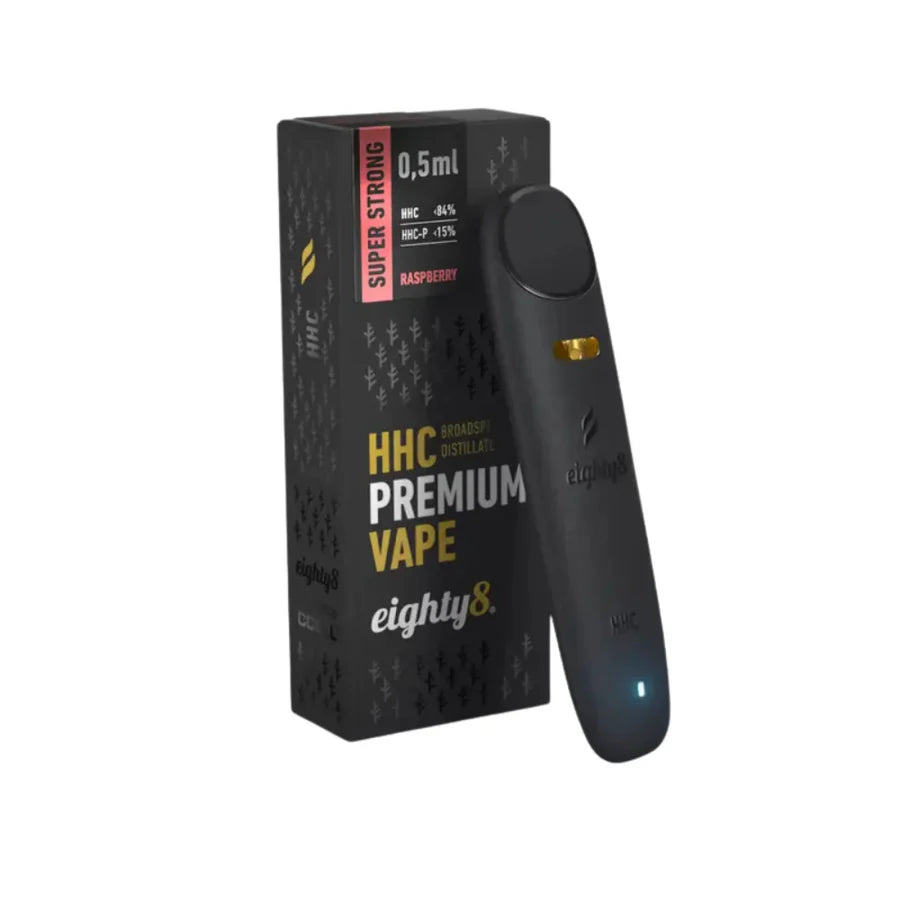 Vape Magic Sauce, 89% Super Strong, Framboesa – Eighty8 (0.5ml) – TABU CBD